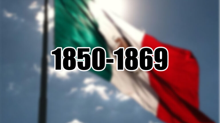 Como era México en 1850 - 1869 - Viva Mexico